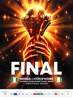 CAF unveils special poster for Nigeria – Cote d’Ivoire Afcon final ...