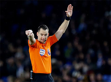 Premier League referee to wear camera for first time in today’s Palace ...