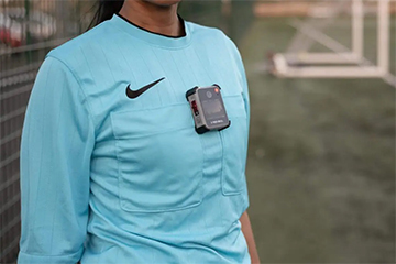 Referees’ body cameras will provide fans with unprecedented views of on ...
